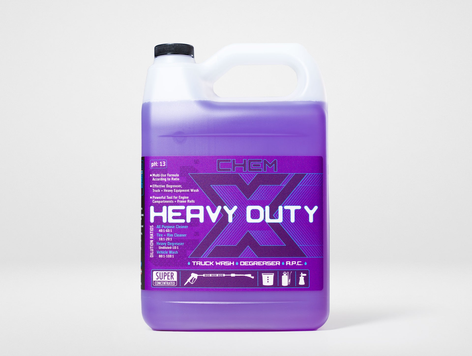 Heavy Duty: Super Concentrated Truck Wash + Degreaser From Chem-X ...