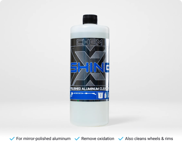 M-Shine: Polished Aluminum Cleaner From Chem-X - Chem-X Canada ...